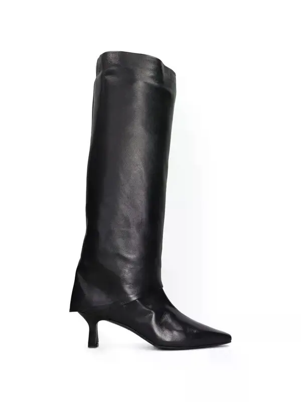 THE SELLER Fold-over Pointed-toe Boots