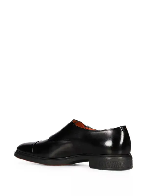 Santoni Double Strap Monk Shoes