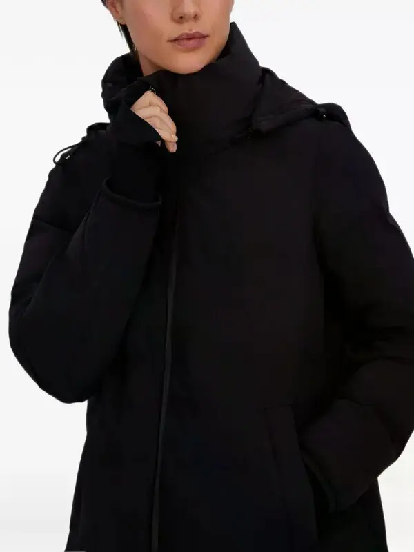 Herno Hooded Padded Jacket - Black