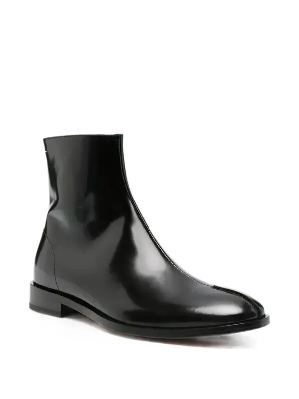 MAISON MARGIELA Almond-toe Ankle Boots