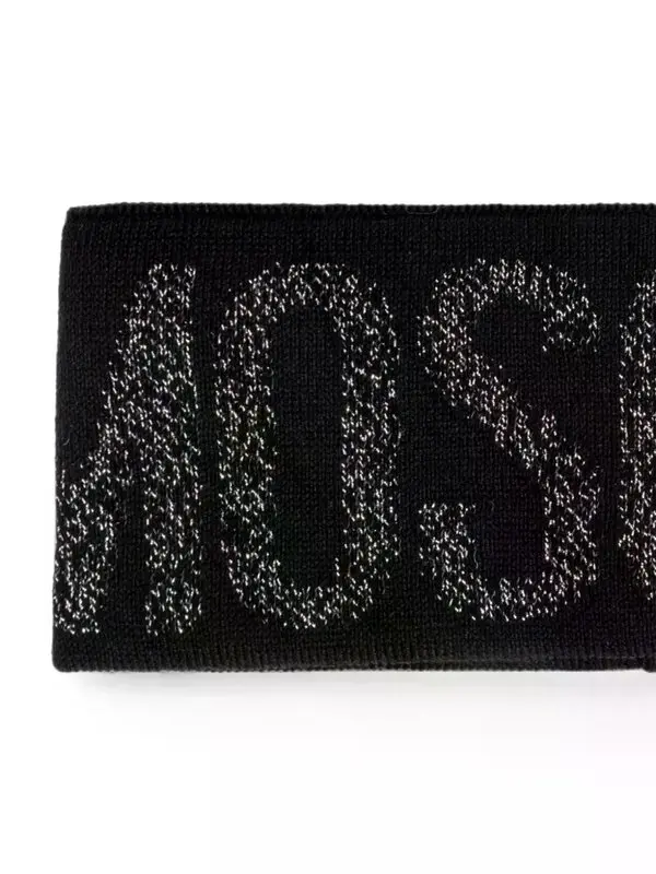 Moschino Logo-knit Headband