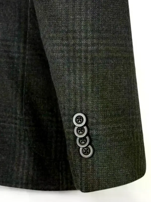 Boglioli Check-pattern Notched-lapel Blazer