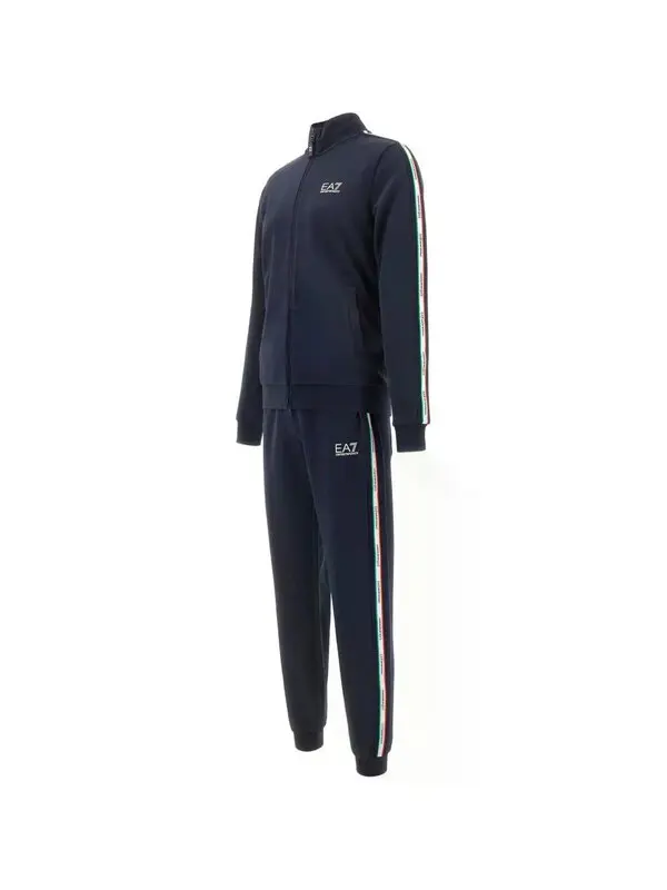 EA7 Logo-tape Tracksuit