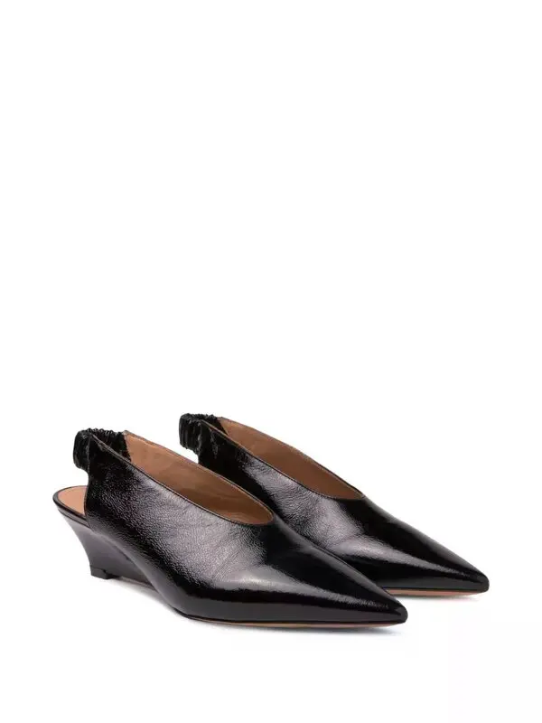 ODISSI Maria Pointed-toe Wedge Pumps