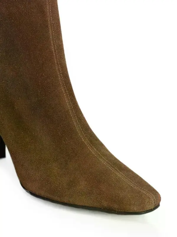 THE SELLER Square-toe Ankle Boots