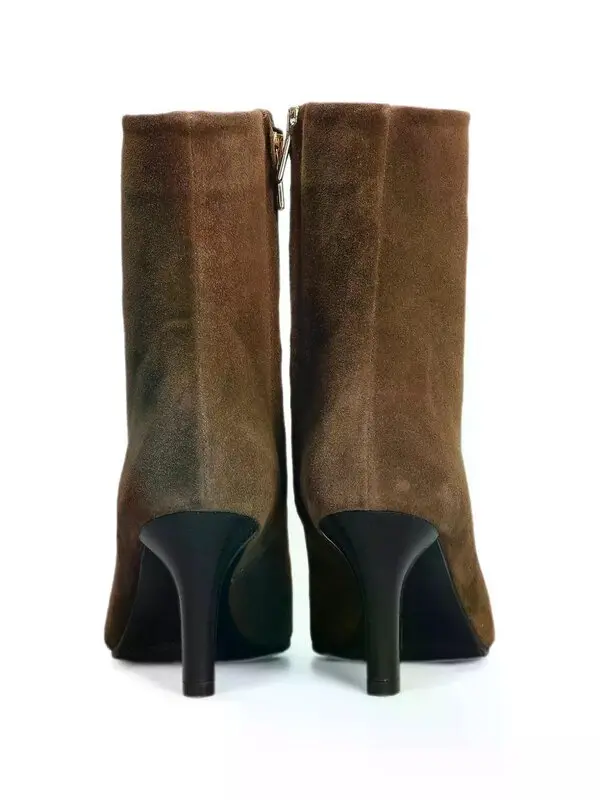 THE SELLER Square-toe Ankle Boots - Brown