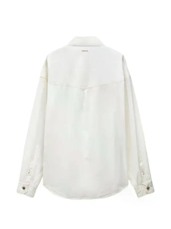 Versace Cotton-poplin Loose Shirt