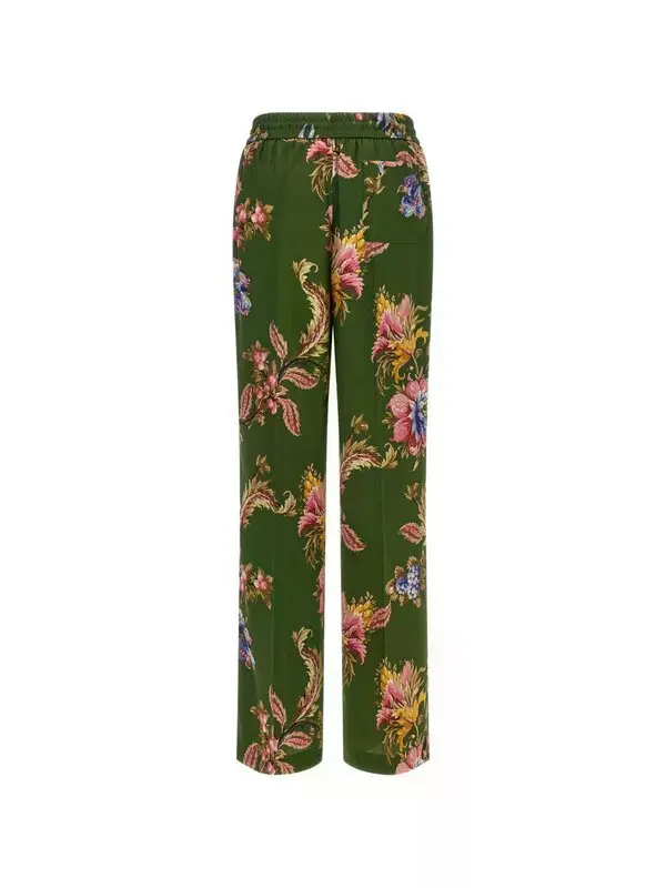 Etro Floral-print Trousers