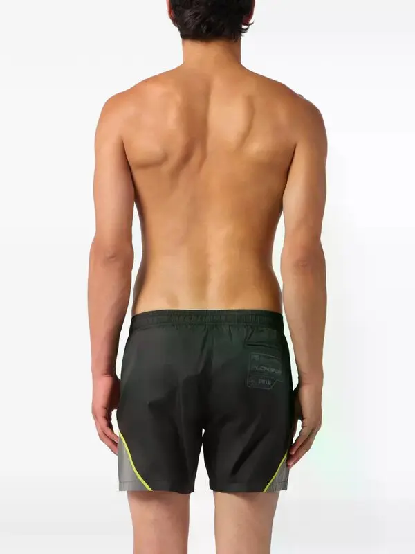 PLEIN SPORT Logo Print Drawstring Swimming Shorts