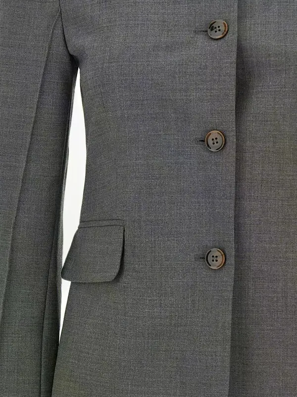 THE GARMENT Grand Back Tie-back Blazer - Grey