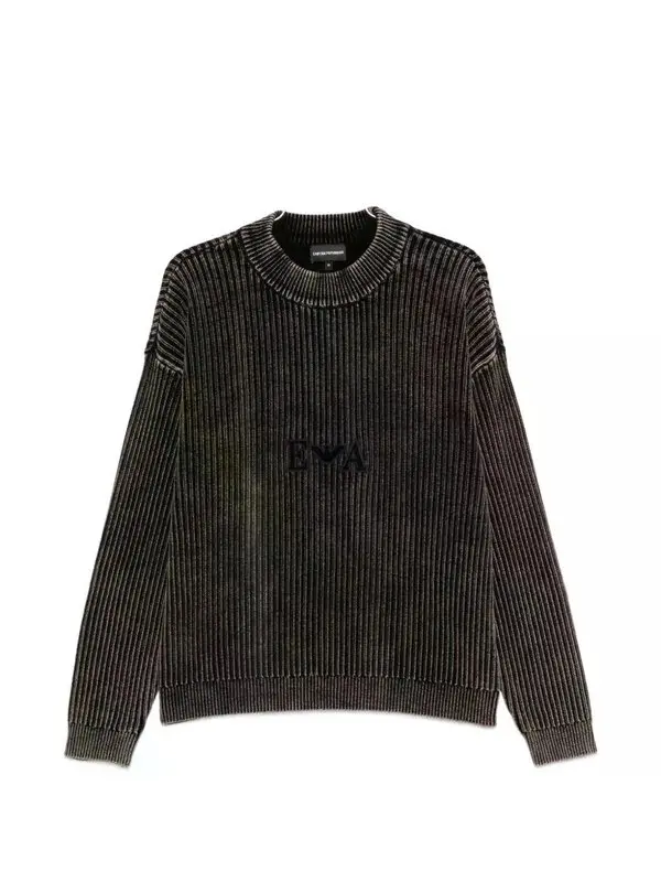 Emporio Armani Logo-embroidered Sweater