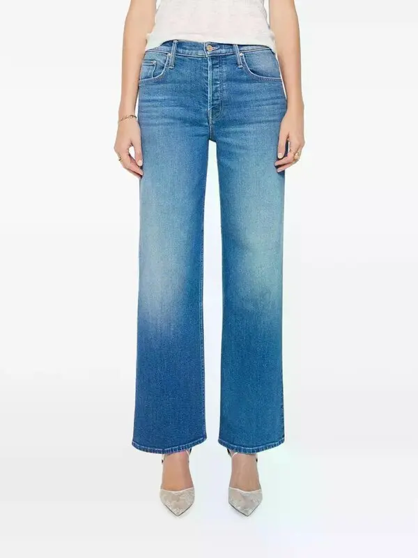 MOTHER Rerun Sneak Wide-leg Jeans