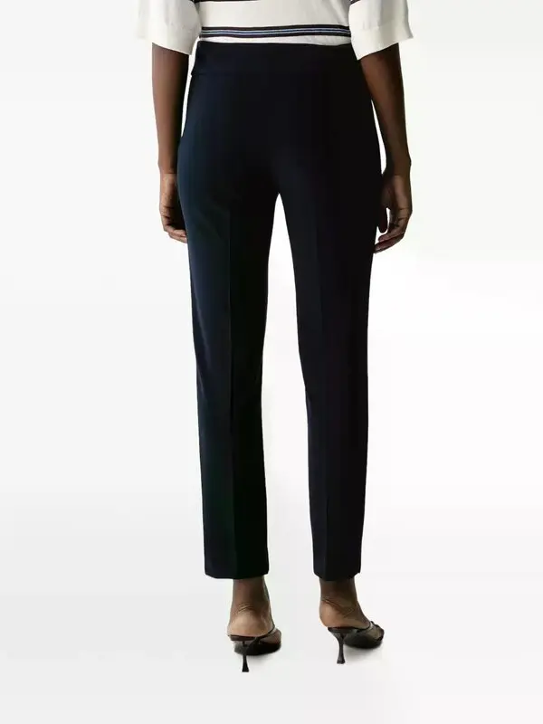 Joseph Ribkoff Logo-plaque Slim-fit Trousers