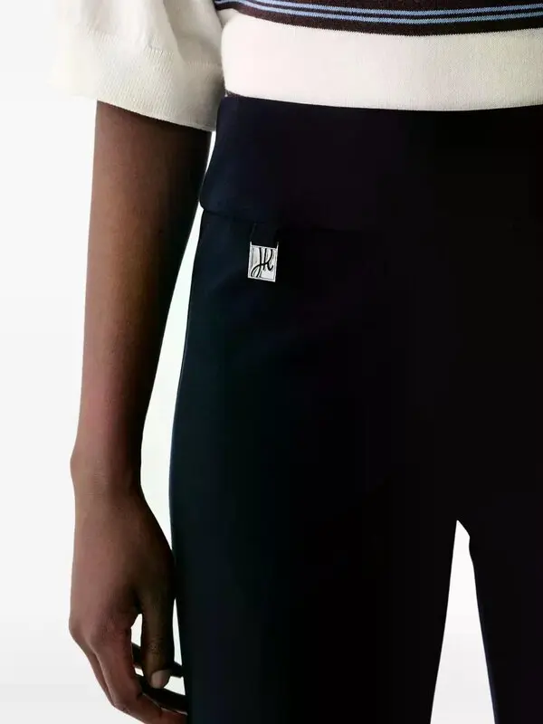 Joseph Ribkoff Logo-plaque Slim-fit Trousers