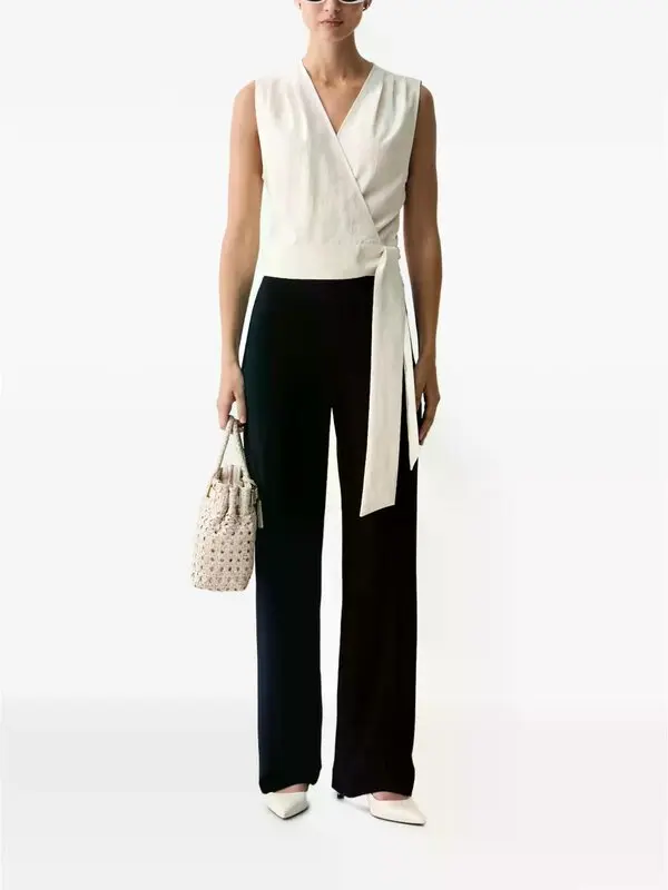 Joseph Ribkoff Pressed-crease Wide-leg Trousers