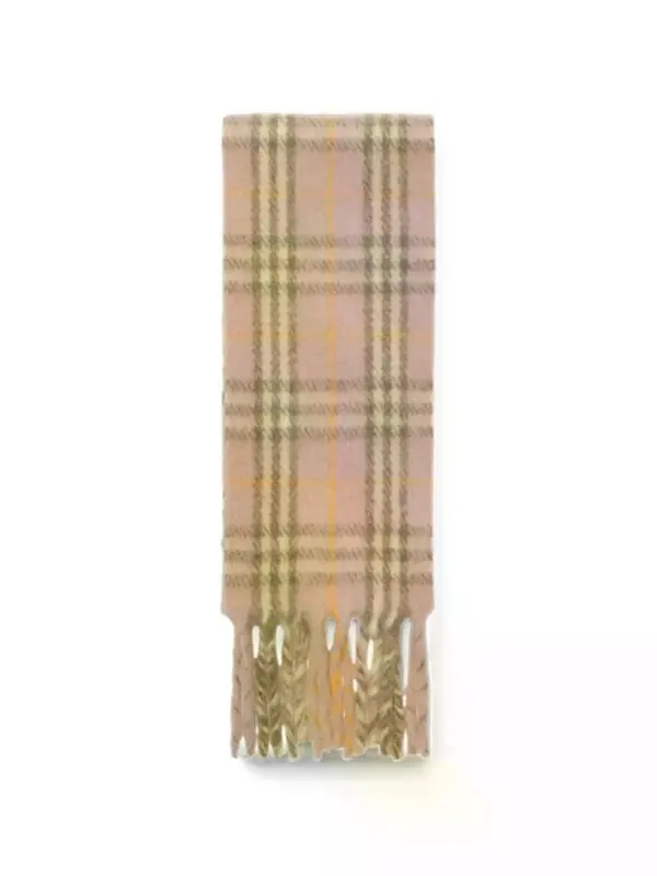 Burberry Check Alpaca Blend Scarf