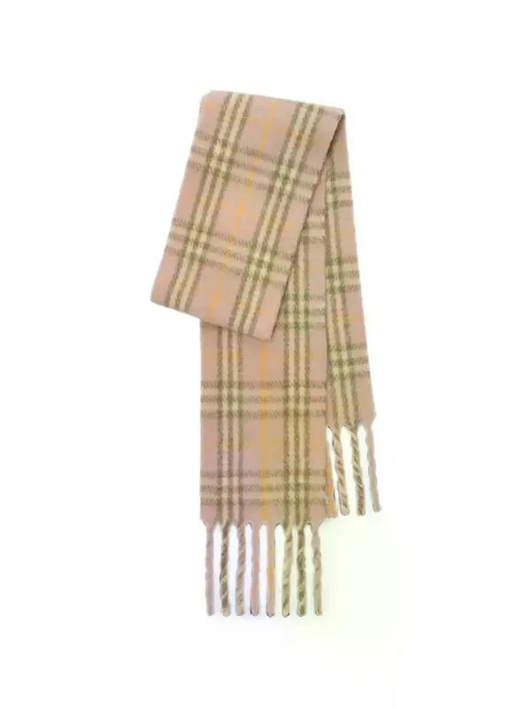 Burberry Check Alpaca Blend Scarf
