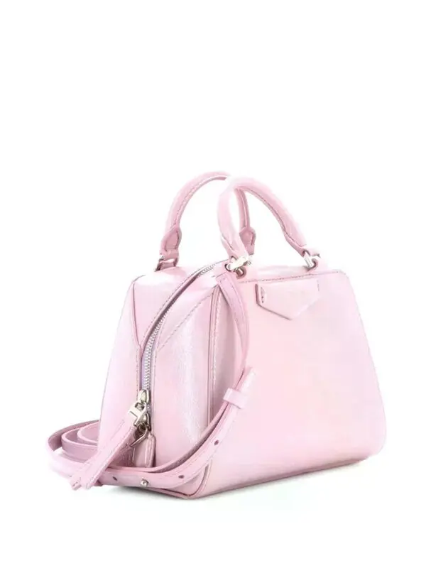 Givenchy Antigona Cube Bag Leather Nano Crossbody Bag - Pink