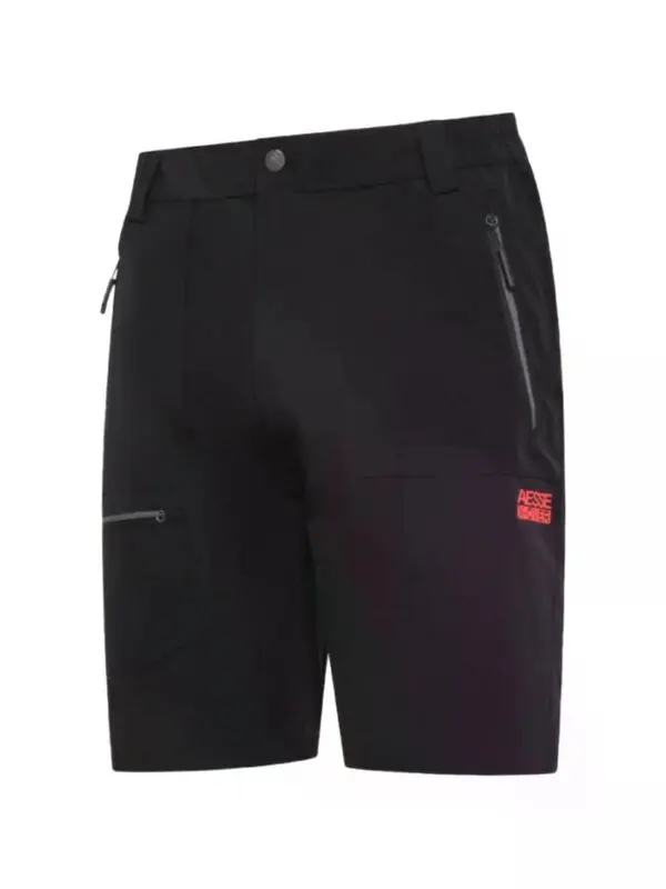 AESSE Logo-print Zip-pocket Shorts