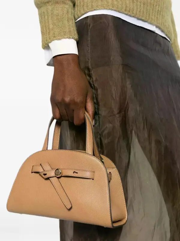 Tory Burch Romy Small Bauletto Top Tote Bag - Neutrals