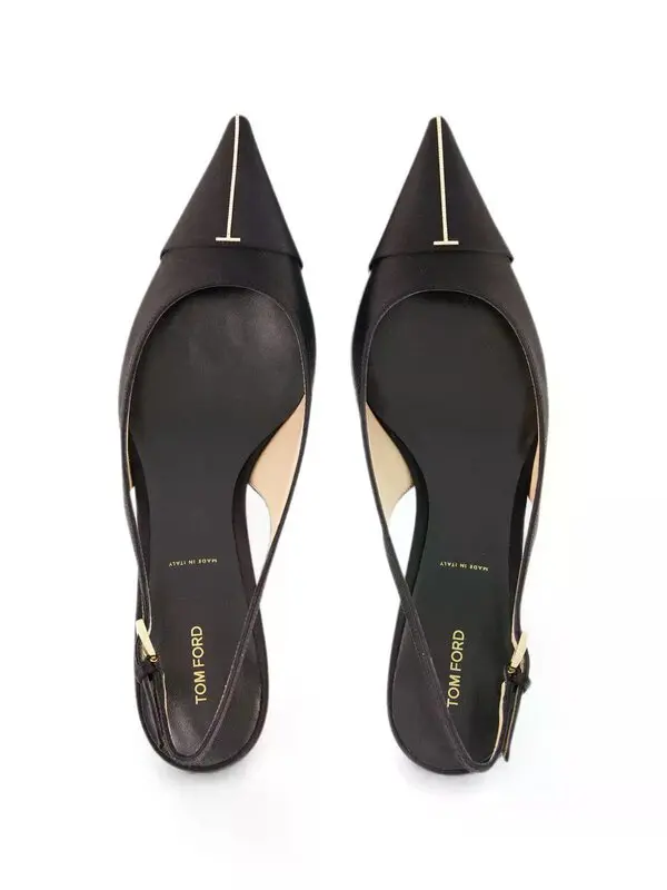 TOM FORD Crystal-embellished Slingback Pumps