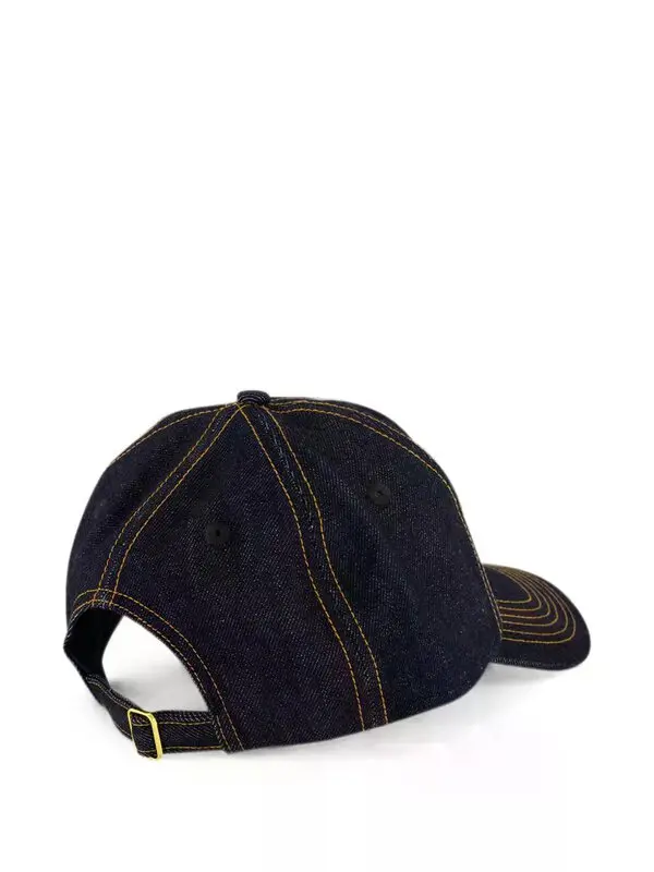 Casablanca Logo-patch Denim Cap