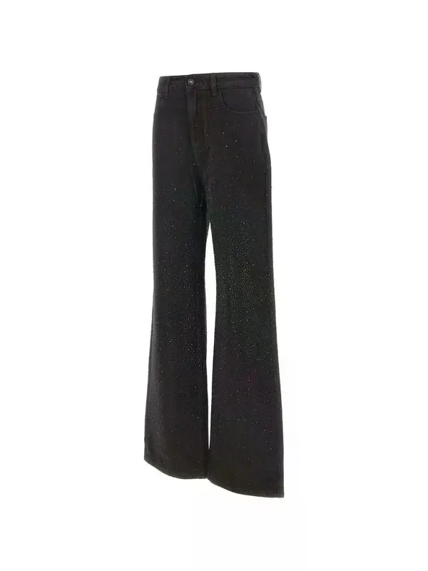 TWENTY FOURHAITCH Anser Rhinestone Embellished Bootcut Jeans