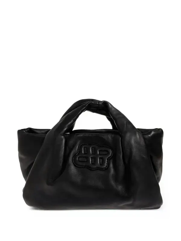 Munthe Logo Patch Tote Bag - Black
