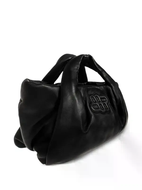 Munthe Logo Patch Tote Bag - Black