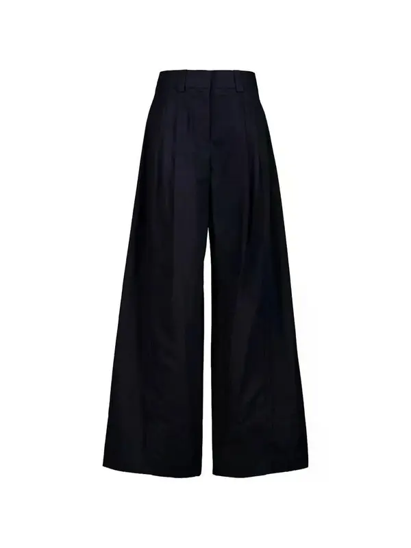 Givenchy Cocoon Pants In Cotton Canvas