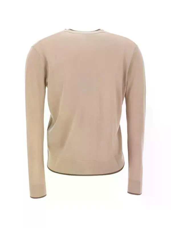 Max Mara V-neck Contrast-trim Cardigan