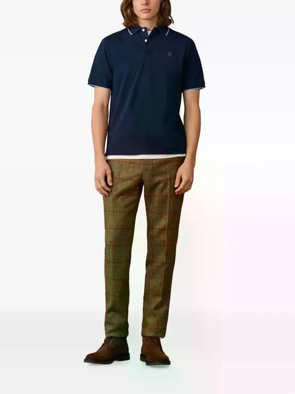 HACKETT LONDON Logo-embroidered Polo Shirt