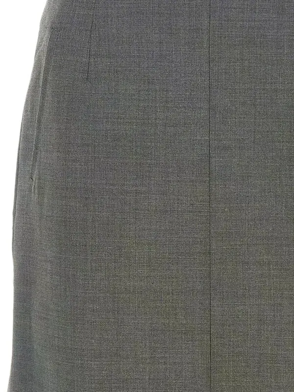 THE GARMENT Grand Slip Asymmetric Hem Mini Skirt