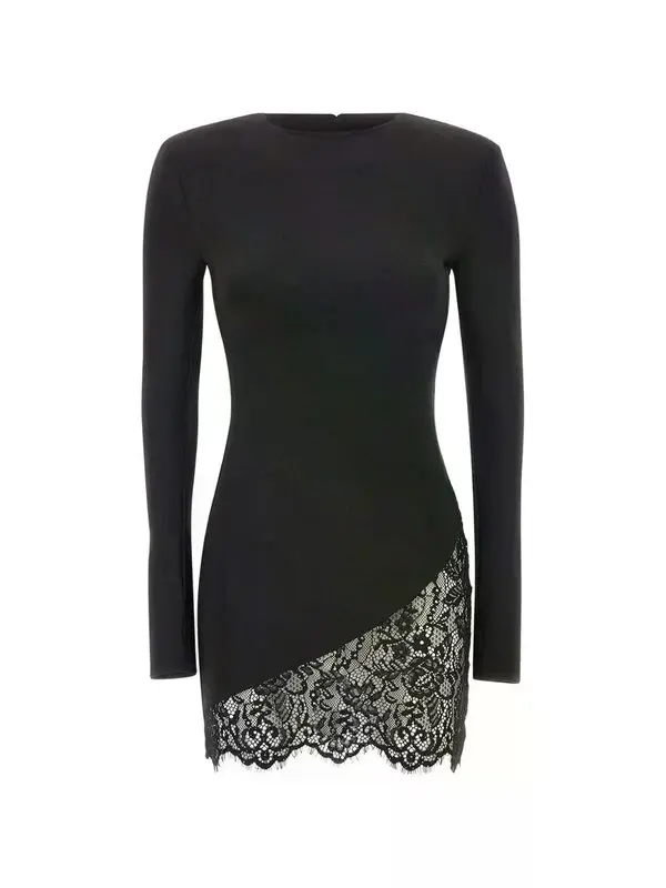 TWENTY FOURHAITCH Lace-insert Mini Dress