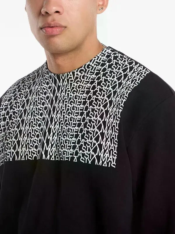 MAISON MARGIELA Logo-print Sweatshirt