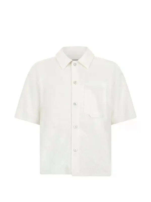 WOOYOUNGMI Button-up Chest-pocket Shirt