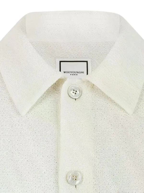 WOOYOUNGMI Button-up Chest-pocket Shirt