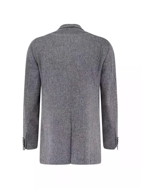 Tagliatore Herringbone Double-breasted Blazer
