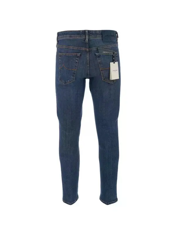 Jacob Cohen Faded Slim-fit Jeans