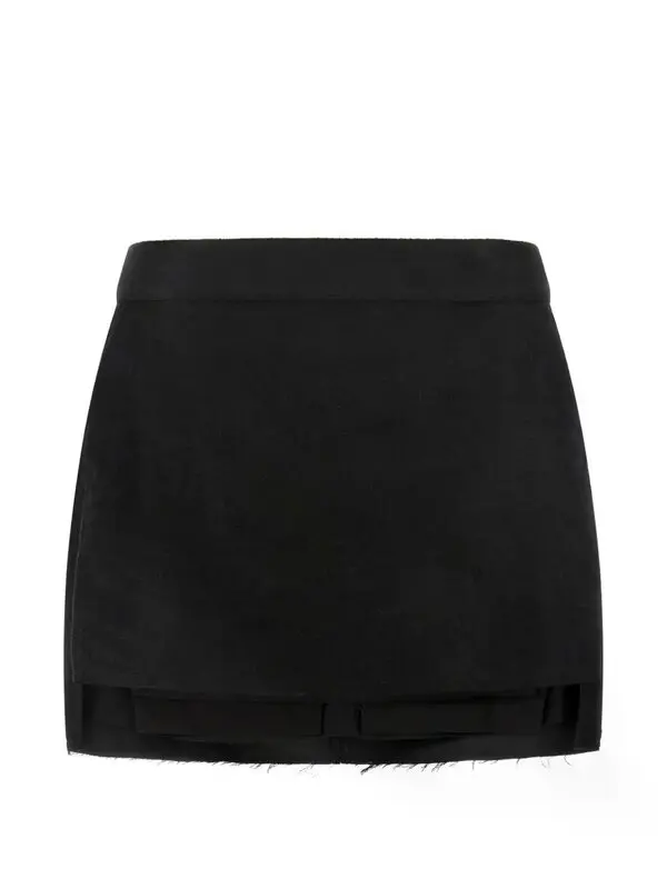 Rick Owens Fog Cutoff Skirt