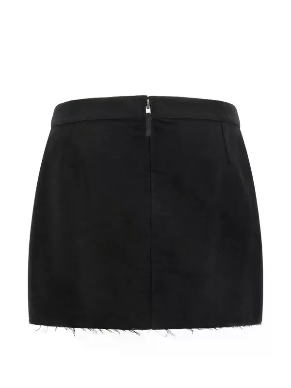 Rick Owens Fog Cutoff Skirt