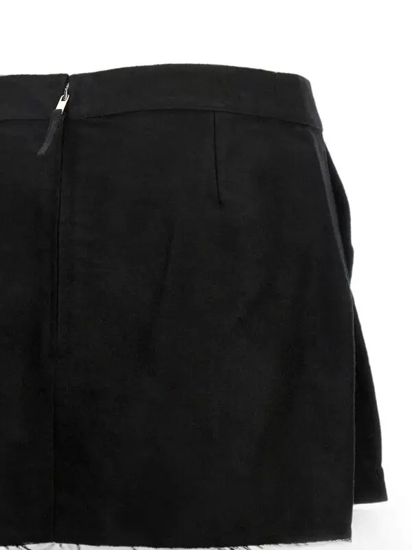 Rick Owens Fog Cutoff Skirt