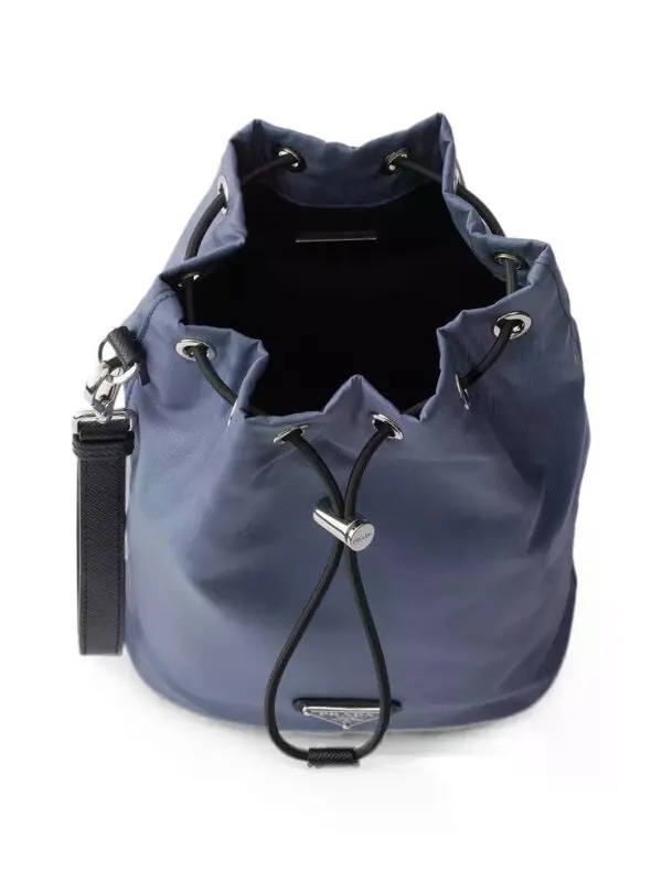 Prada Re-nylon And Saffiano Leather Shoulder Bag