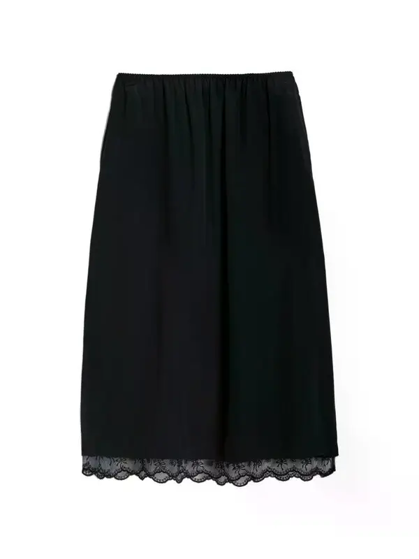 Simone Rocha Lace-trim Midi Skirt