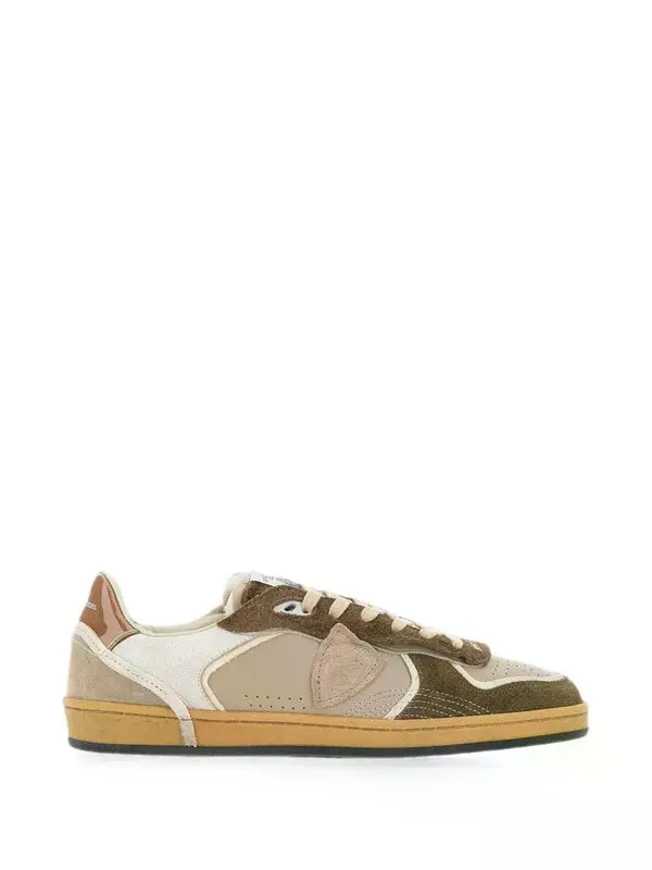 Philippe Model Pgal Logo-patch Sneakers - Neutrals