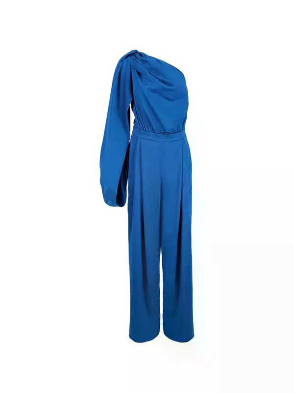 Stella McCartney One-shoulder Satin Jumpsuit