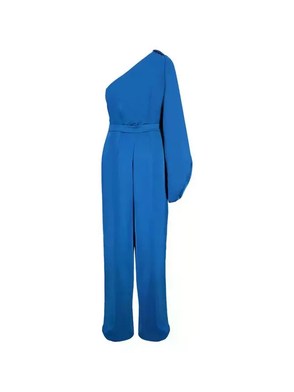 Stella McCartney One-shoulder Satin Jumpsuit