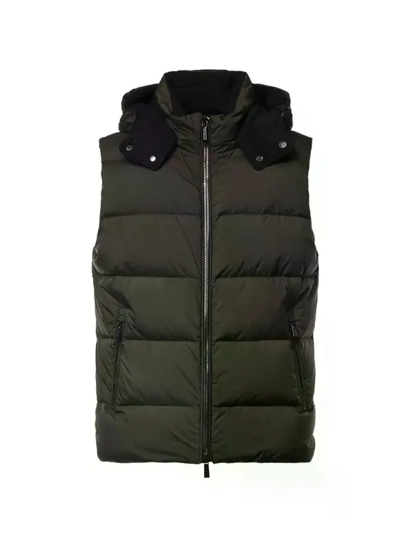 MOORER Hooded Padded Gilet