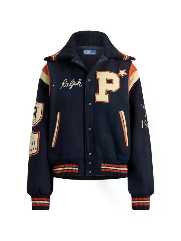 Polo Ralph Lauren Patch-detail Panelled Bomber Jacket