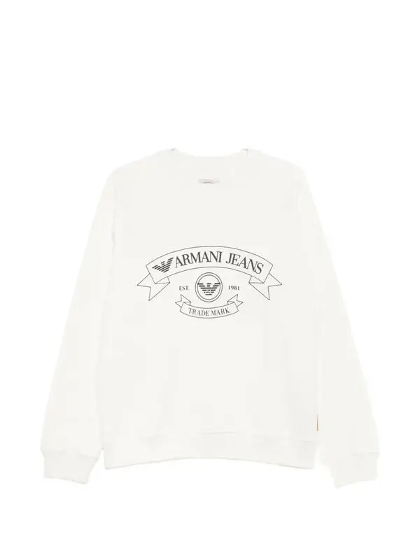 Emporio Armani Logo-print Raglan-sleeve Sweatshirt